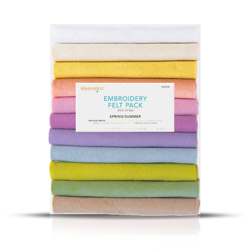 Sew Creative Cottage: Embroidery Felt Pack, Spring/Summer